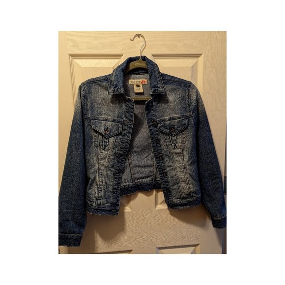 Paris Blues | Jackets & Coats | Paris Blues Denim Crop Jean Jacket Sz S ...